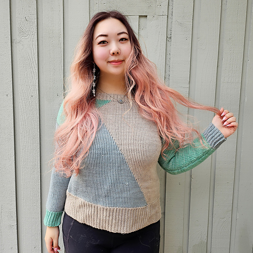 Ravelry: Influencer Sweater pattern by Jennifer Lovett