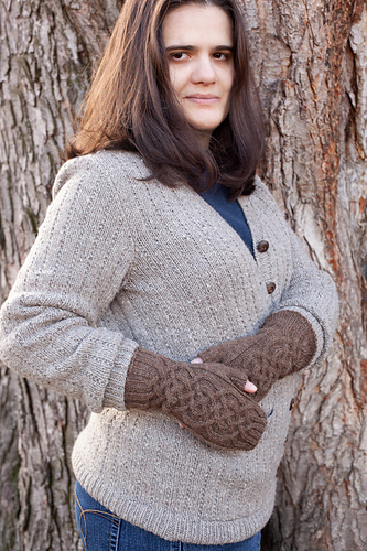 Ravelry: Rust Belt River Mitts pattern by Anne Hanson