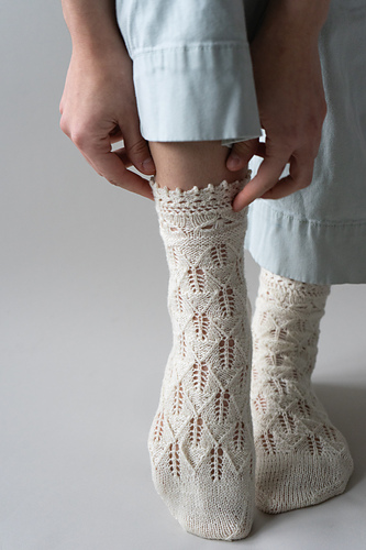 Ravelry: Marie Antoinette Sock pattern by Anne Hanson