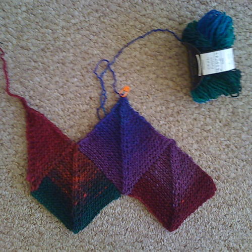 Ravelry: Mitered Square Shawl pattern by knitsquire designs