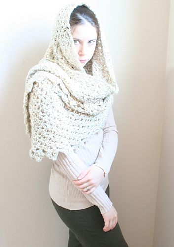 Ravelry: Ruffled Shawl pattern by Brandie Knaggs