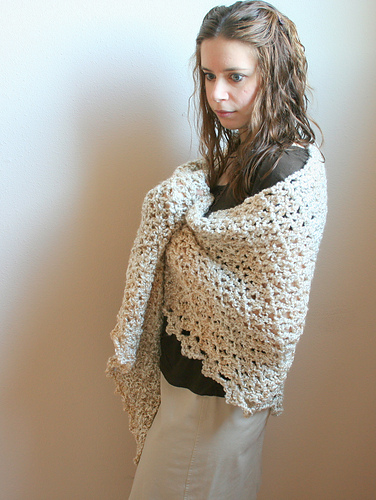 Ravelry: Ruffled Shawl pattern by Brandie Knaggs