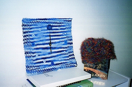 Ravelry: #35 Knitted Clock pattern by Stephanie Klose