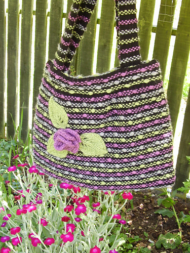 Ravelry: knittedbrows' Woven Bag
