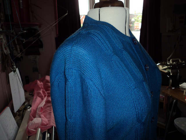 Ravelry: knittedbrows' Cabled Jacket