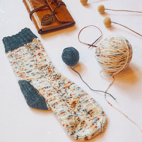 Ravelry: Angela Socks pattern by Hygge Canyon Knits