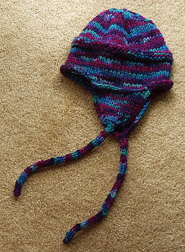 Ravelry: Collinette Ear Flap Hat pattern by Wilson Cronk