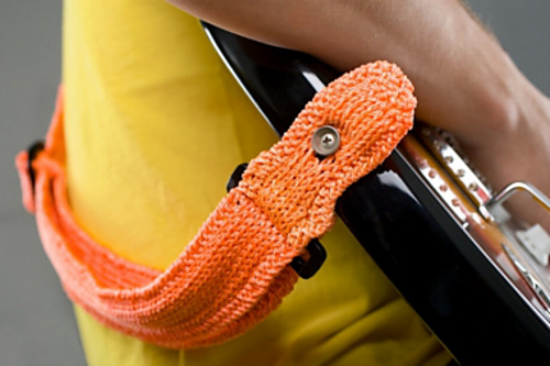 Ravelry: Dreamweaver Guitar Strap pattern by Knitted Moon Designs