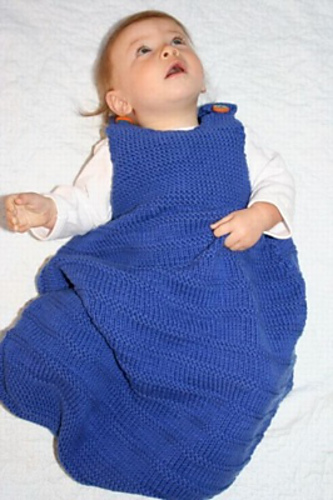 Ravelry: Lullaby Baby Bunting pattern by Knitted Moon Designs
