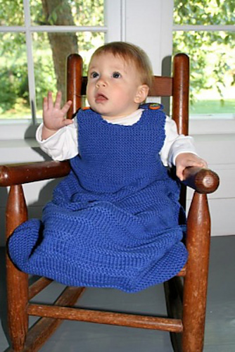 Ravelry: Lullaby Baby Bunting pattern by Knitted Moon Designs