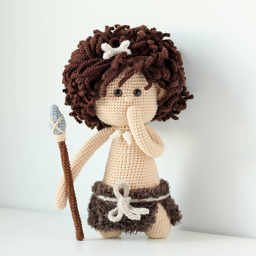 Ravelry: Roar the Neanderthal pattern by Vira Velmozhna