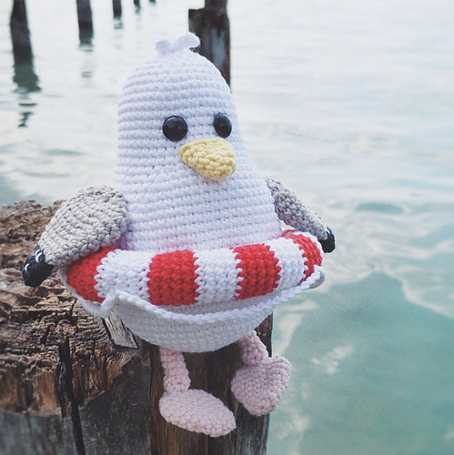 Ravelry: Seagull pattern by Vira Velmozhna