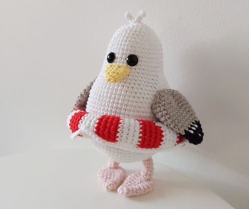 Ravelry: Seagull pattern by Vira Velmozhna