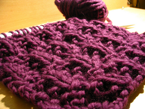 Ravelry: Chunky mock cable scarf pattern by Alex Lawson