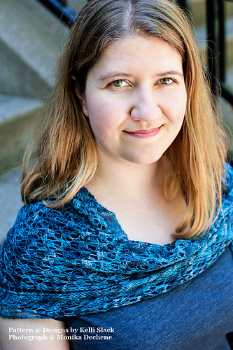 Ravelry: Tina Shawlette pattern by Kelli Slack