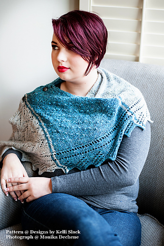 Ravelry: All Things Oregon Shawl 2016 MKAL pattern by Kelli Slack