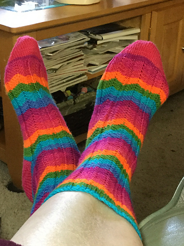 Ravelry: Chevron pattern by Charlene Schurch