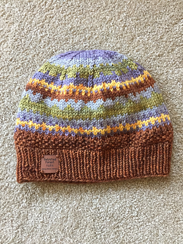 Ravelry: Petrified Forest Beanie pattern by Nancy Bates