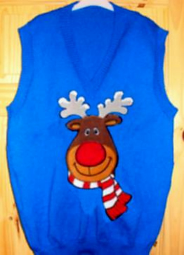 Ravelry: Christmas Rudolph Reindeer Tank Top pattern by Blonde Moments