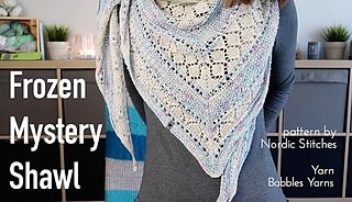 Ravelry: knittingILove's Frozen Shawl