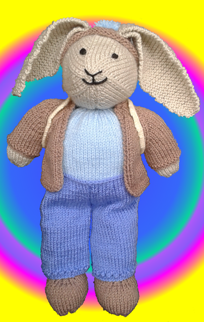 Ravelry: Rambling Rabbit pattern by Knitting by Post
