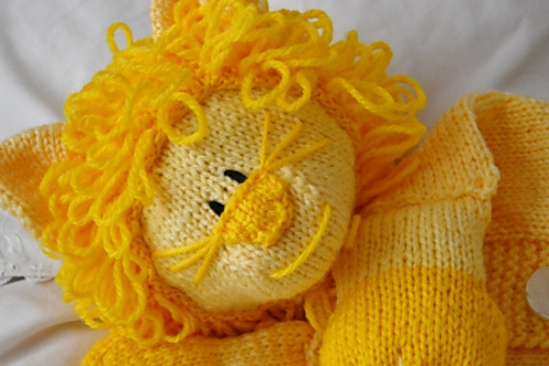 Ravelry: Lion Pyjama Case pattern by Knitting by Post