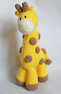 Ravelry: Giraffe Soft Toy pattern by Knitting by Post