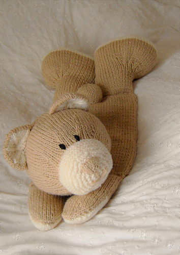 Ravelry: All Bear One Pyjama Case pattern by Knitting by Post