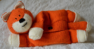 Ravelry: Fox Pyjama Case pattern by Knitting by Post