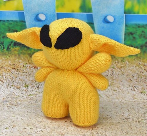 Ravelry: Cosmos the Alien pattern by Knitting by Post