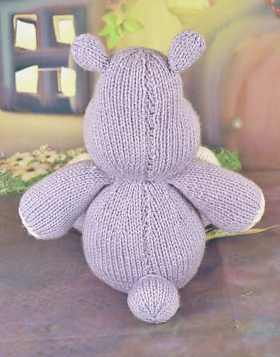 Ravelry: Hank the Hippo pattern by Knitting by Post