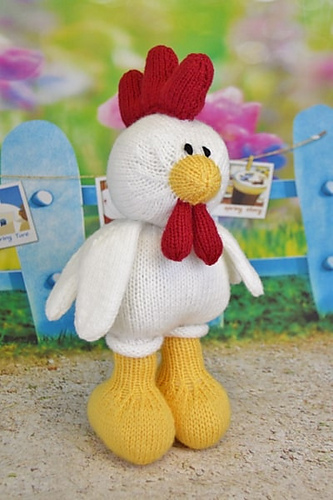 Ravelry: Roo the Rooster pattern by Knitting by Post