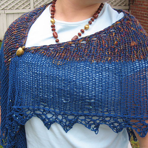 Ravelry: Treasure Island Shawl pattern by Carla Cuadros