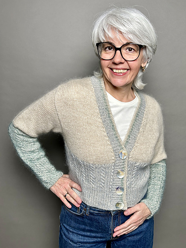 Ravelry: My College Cardigan pattern by Dani Bauer