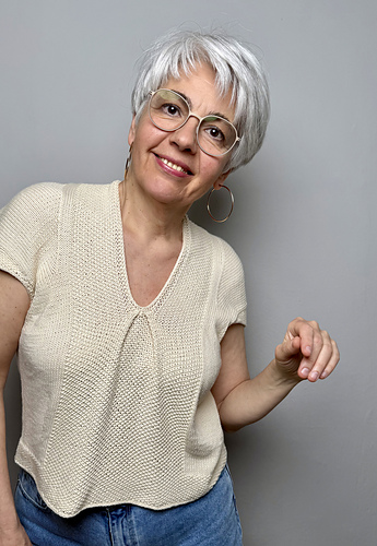 Ravelry: Kimono Top pattern by Dani Bauer