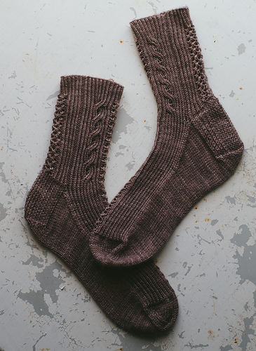 Ravelry: Drift Away Socks pattern by Jane Burns