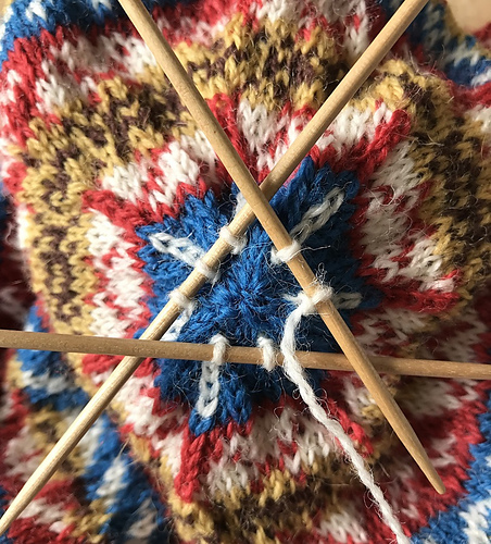 Ravelry: Knitting Jenny 32: Fair Isle Fisherman's Kep Hat pattern by Jennifer Daley