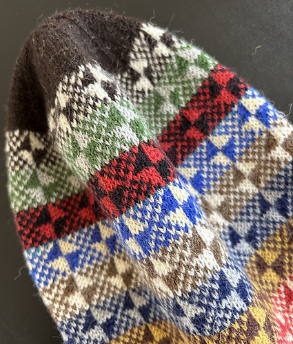 Ravelry: Knitting Jenny 37: Fair Isle Fisherman's Kep Hat pattern by Jennifer Daley