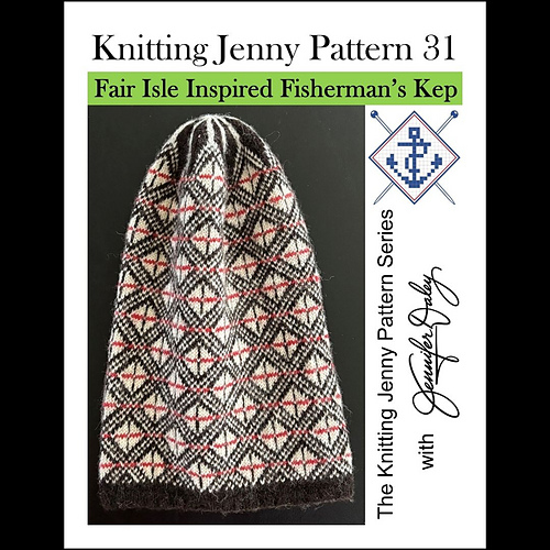 Ravelry: Knitting Jenny 31: Fair Isle Fisherman’s Kep Hat pattern by ...