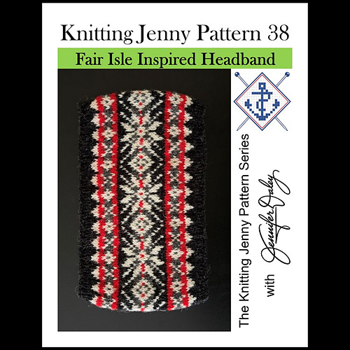 Ravelry: Knitting Jenny 38: Fair Isle Headband pattern by Jennifer Daley