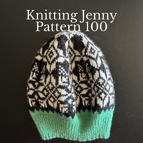 Ravelry: Knitting Jenny 100 and 101: Fair Isle Ski Hats pattern by ...
