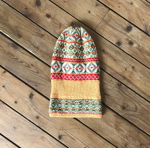 Ravelry: Knitting Jenny 25: Fair Isle Fisherman's Kep Hat pattern by ...