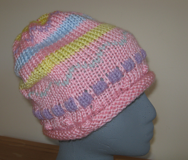 Ravelry: Pastel Easter Egg Hat pattern by Kathy Perry