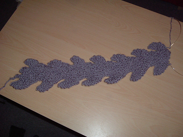 Ravelry: Fibonacci scarf pattern by Dani Ahrens