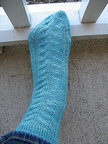 Ravelry: Azure Socks pattern by Deb Barnhill