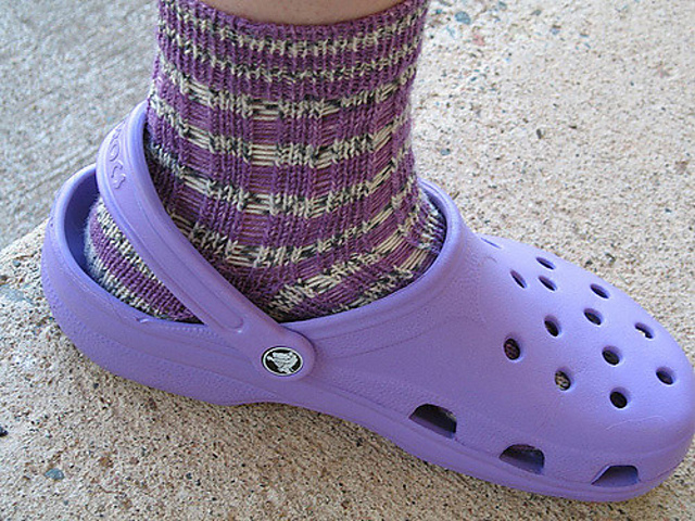 Ravelry: Ladders Sock pattern by Deb Barnhill