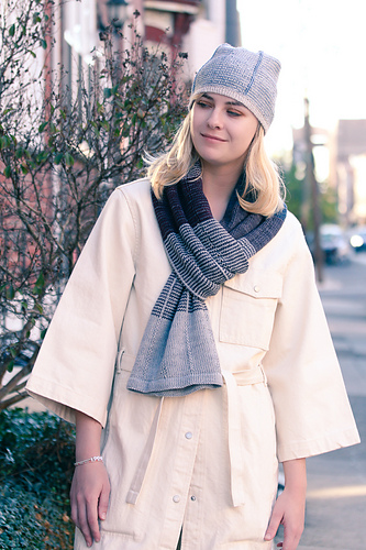 Ravelry: Ink Scarf pattern by Jennifer Dassau