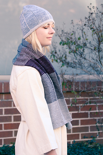 Ravelry: Ink Scarf pattern by Jennifer Dassau
