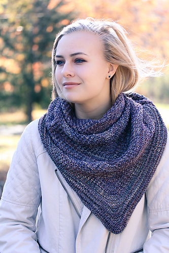 Ravelry: Courser Shawl pattern by Jennifer Dassau