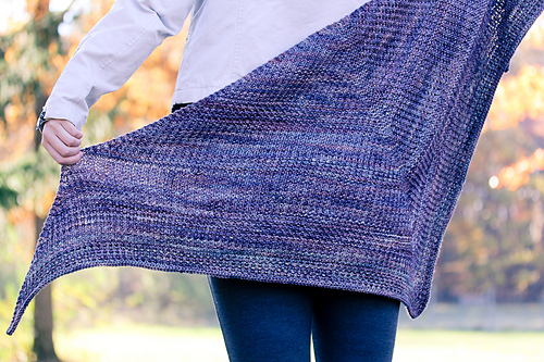 Ravelry: Courser Shawl pattern by Jennifer Dassau